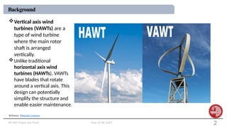 CFD analysis on VAWT using ANsys FLuent.pptx | Physics | Science