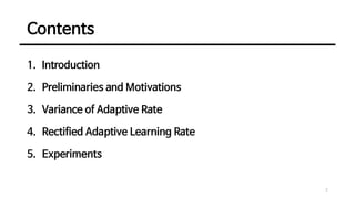 On the Variance of the Adaptive Learning Rate and Beyond | PDF