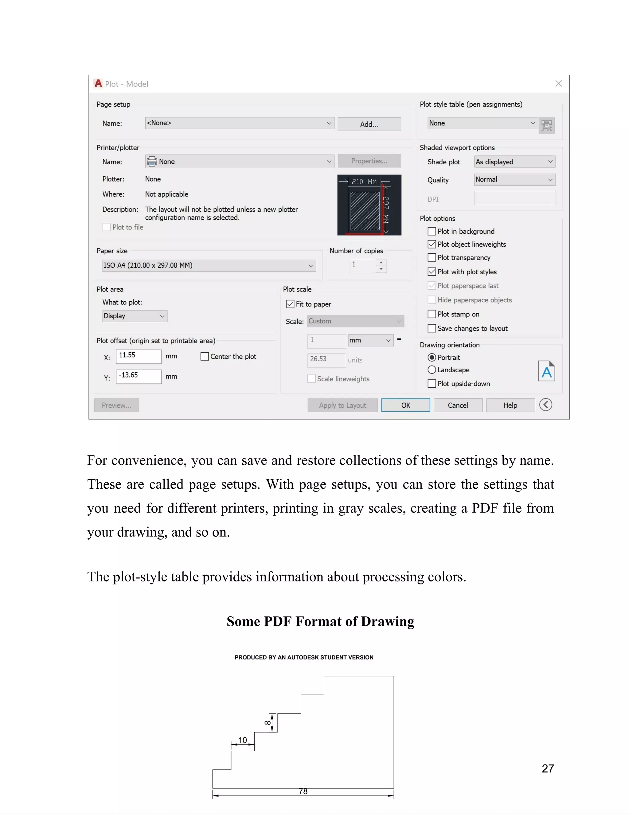 AutoCAD Report 2021 (Internship Project) | PDF