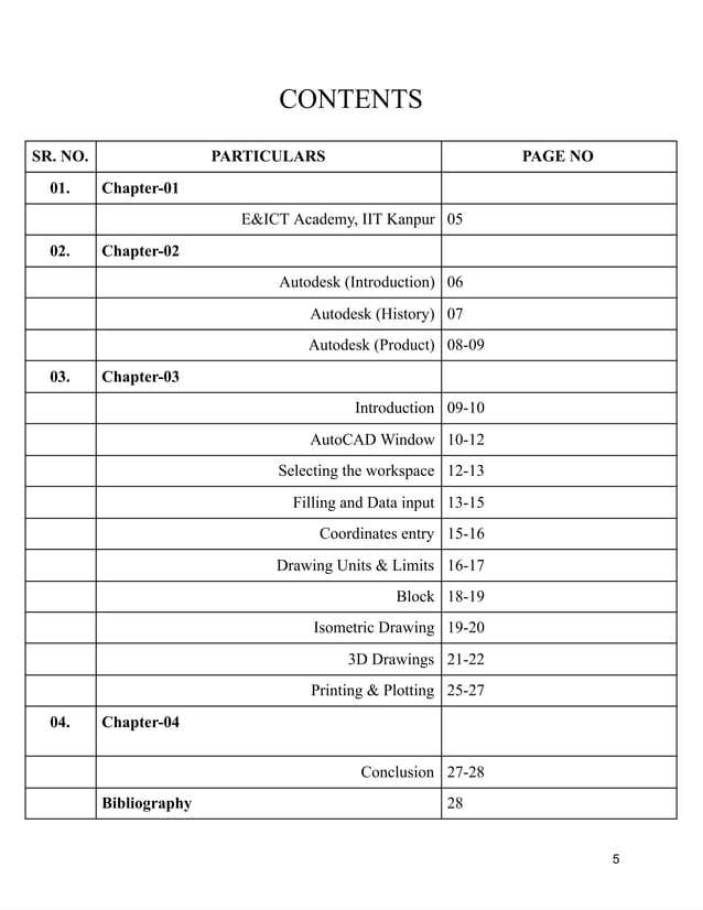 AutoCAD Report 2021 (Internship Project) | PDF | Graphics Software | Computer Software and ...