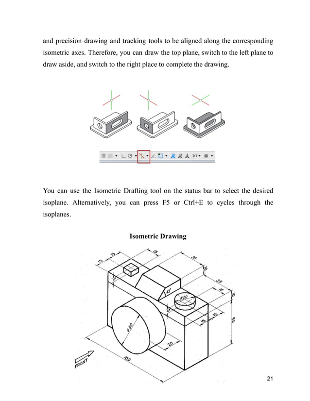 AutoCAD Report 2021 (Internship Project) | PDF
