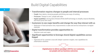 Keppel Corporation - Update on M1's Transformation | PDF