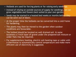 Plant propagation structures in plant nursery.ppt