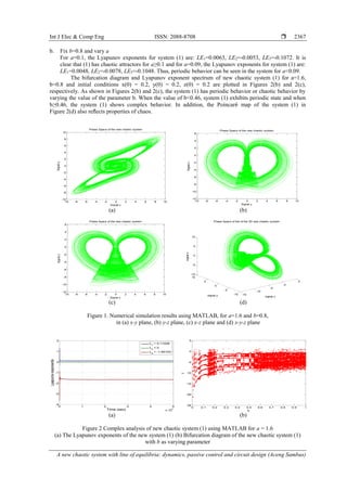 A New Chaotic System with Line of Equilibria: Dynamics, Passive Control ...