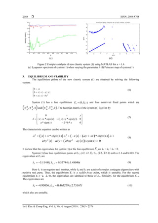 A New Chaotic System with Line of Equilibria: Dynamics, Passive Control and Circuit Design | PDF