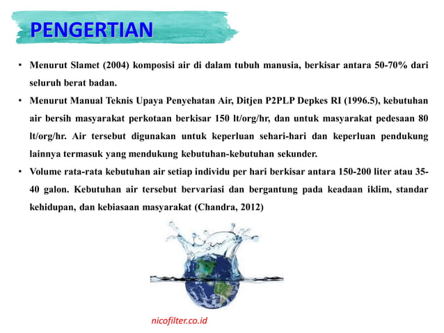 Sistem pengelolaan air bersih di Indonesia | PDF