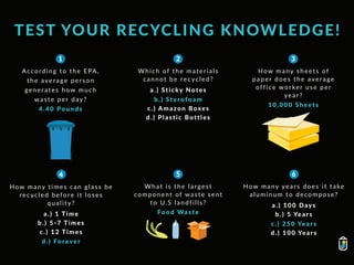 Recycling Training For Your Employees | PDF