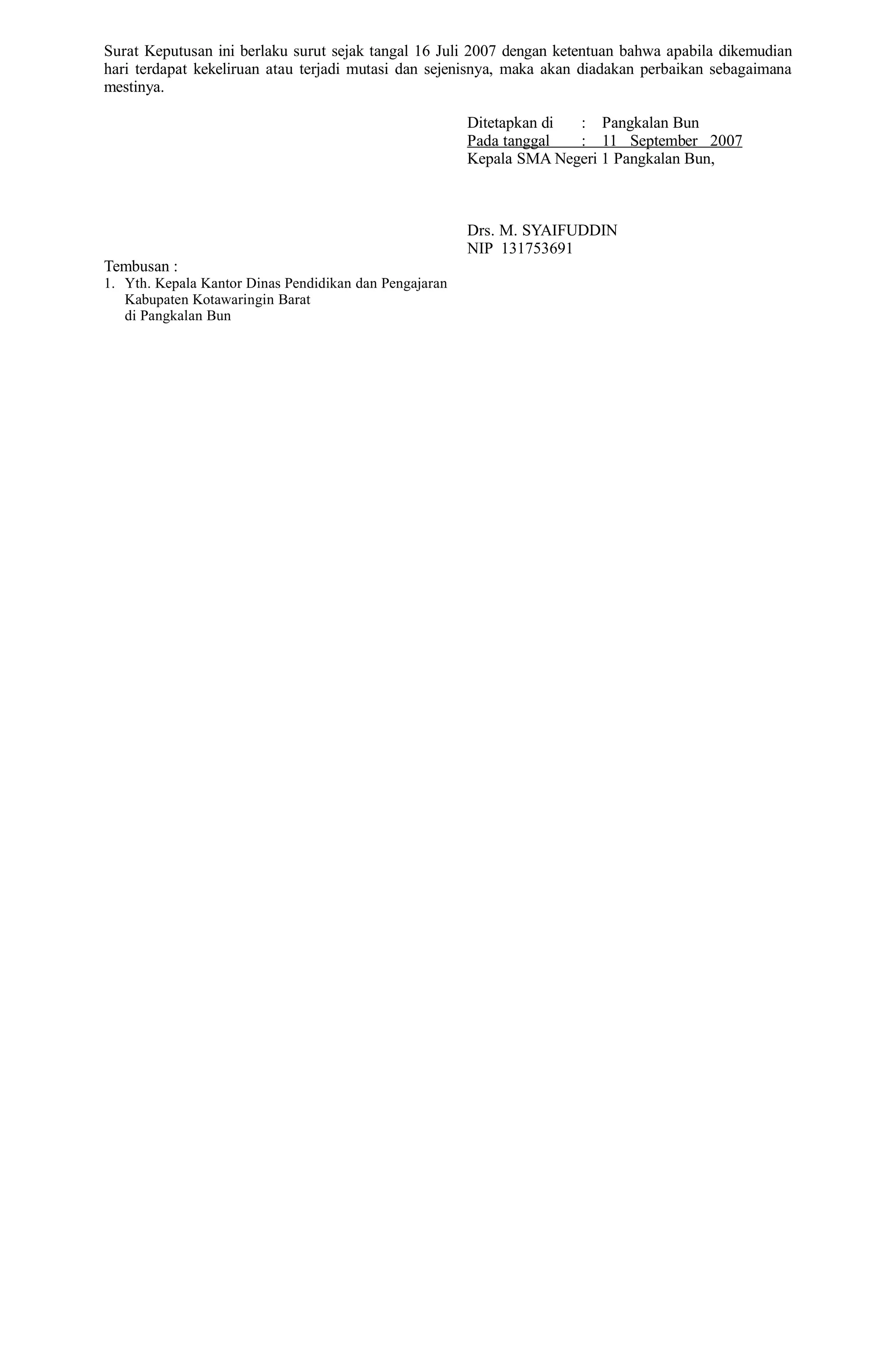 19119991 contoh-contoh-sk | PDF