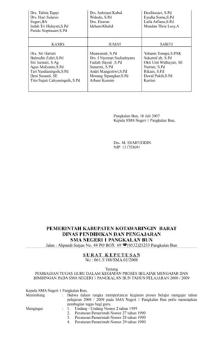 19119991 contoh-contoh-sk | PDF