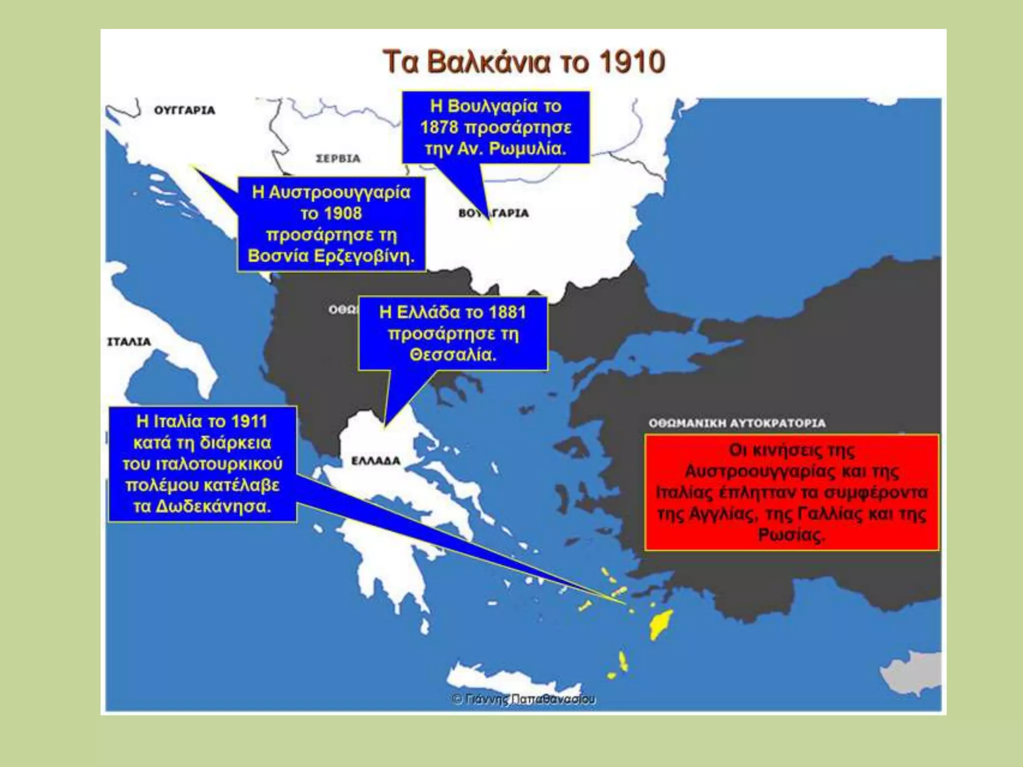 Οι βαλκανικοί πόλεμοι (1912 -1913) | PPTX