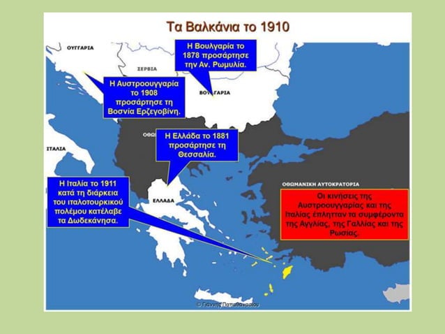 Οι βαλκανικοί πόλεμοι (1912 -1913) | PPTX