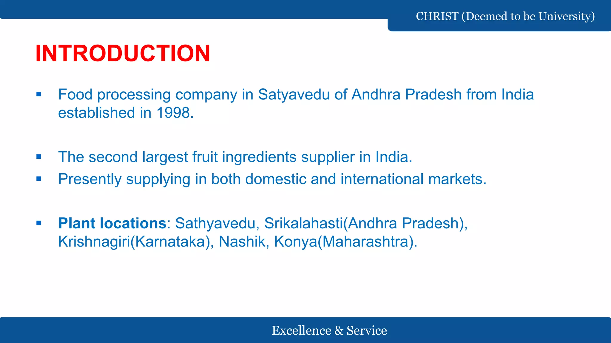 OST Christ University Lavasa | PPTX