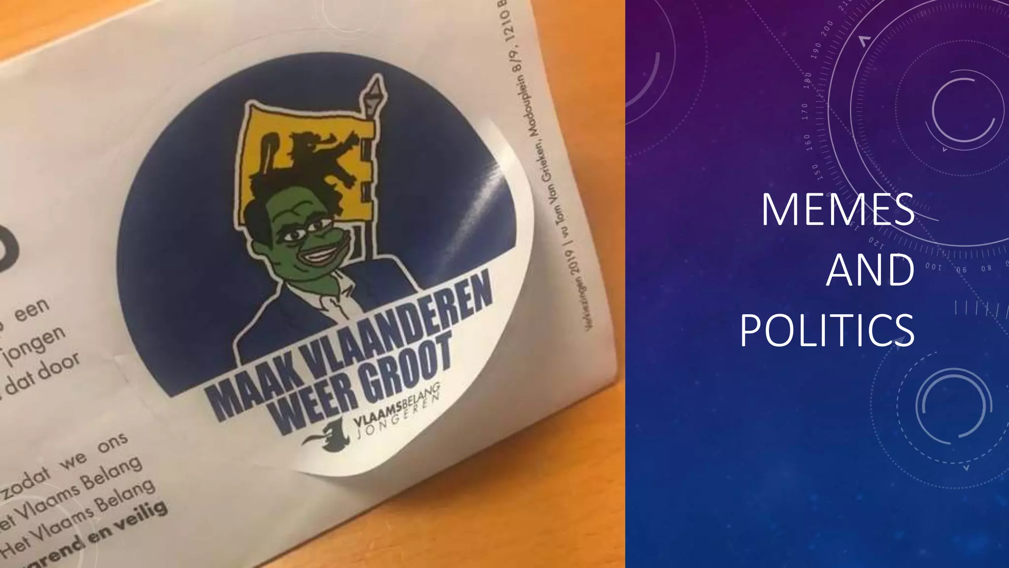 Digital Culture: Dr Robert Finkelstein and Weaponized Memes | PPTX