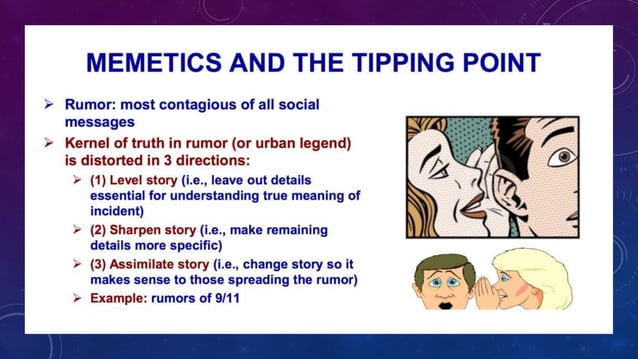 Digital Culture: Dr Robert Finkelstein and Weaponized Memes | PPT