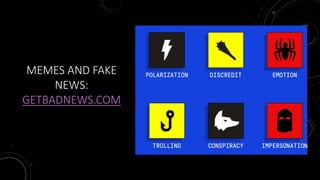 Digital Culture: Dr Robert Finkelstein and Weaponized Memes | PPTX