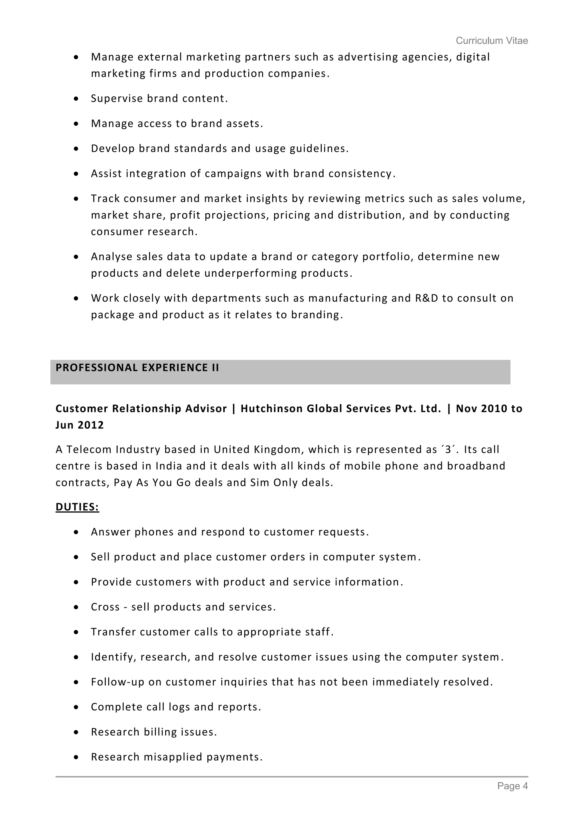 Mukesh Parmar CV | PDF
