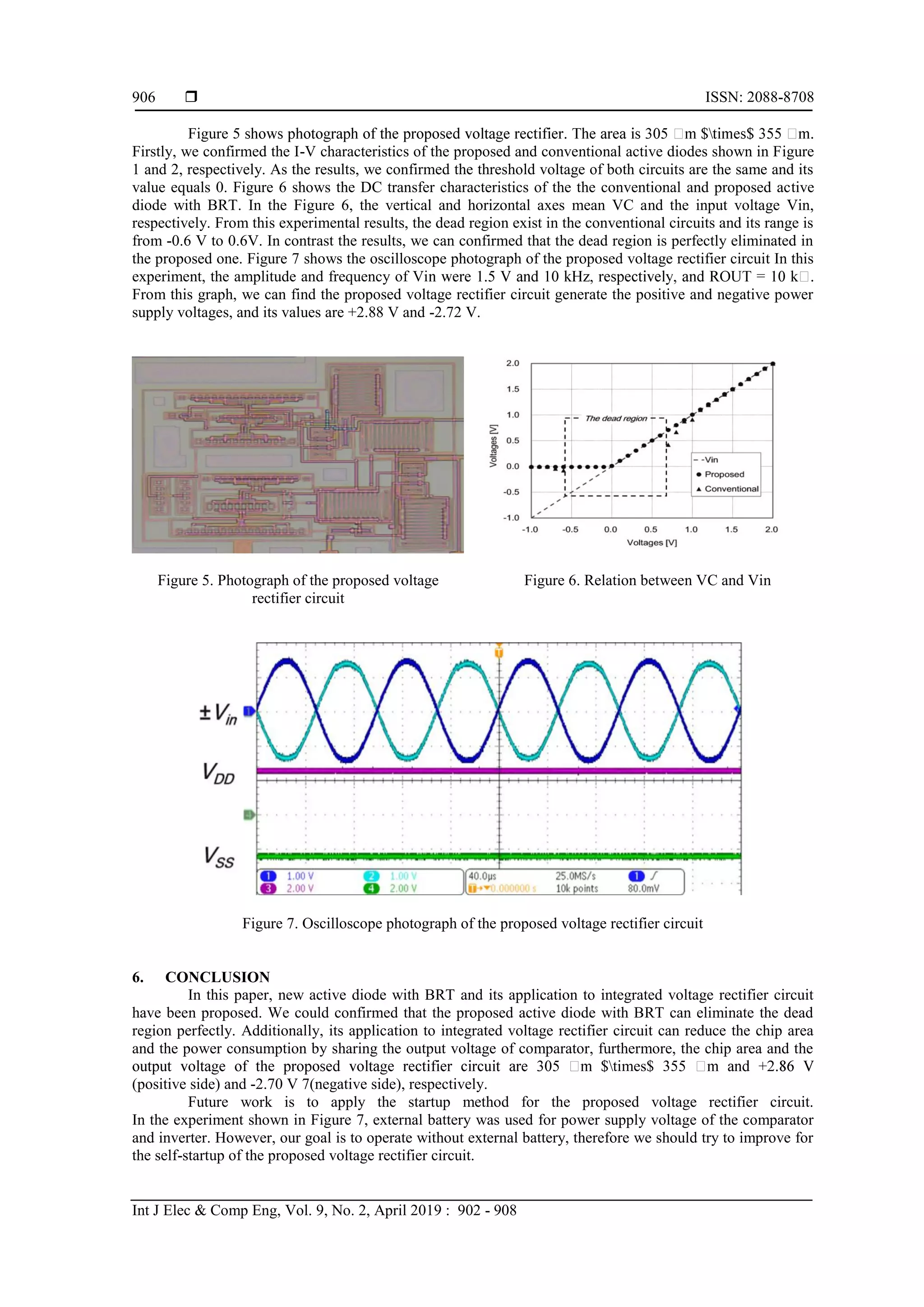 New active diode with bulk regulation transistors and its application to integrated voltage ...