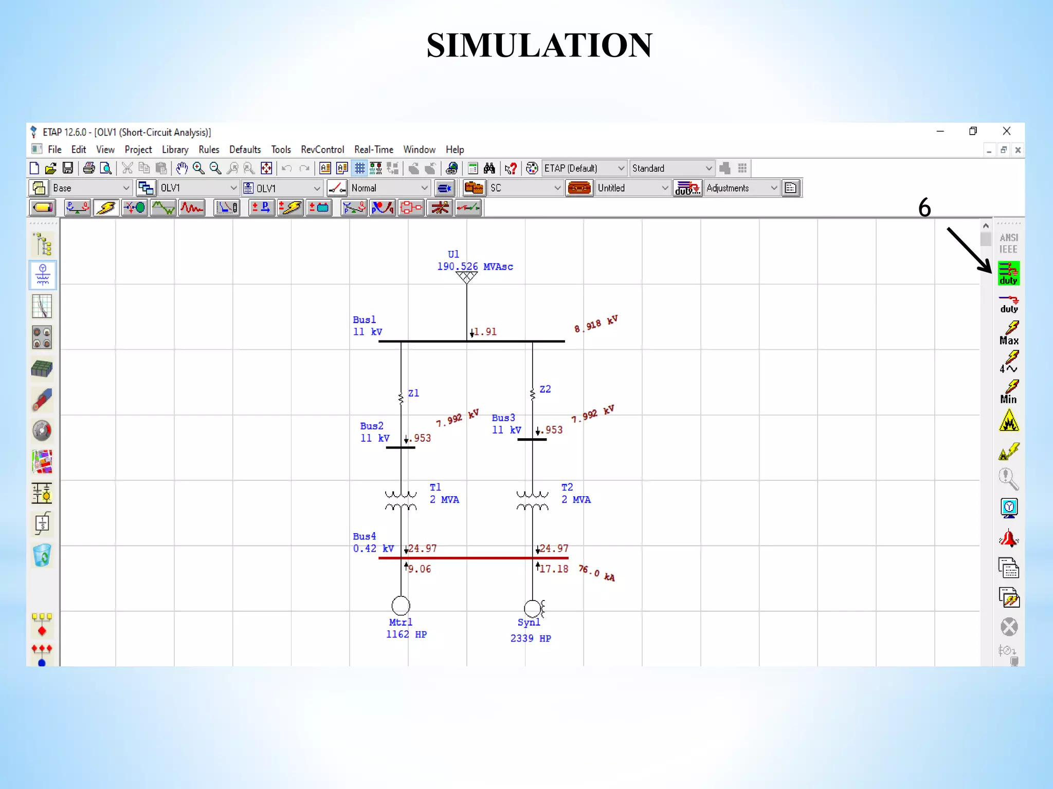 SC Calculation (MVA Method) ETAP | PPTX