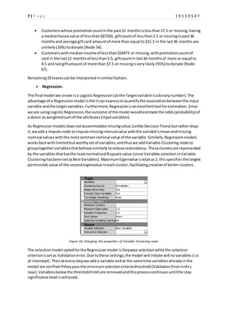 Predictive Modelling & Market-Basket Analysis. | DOCX