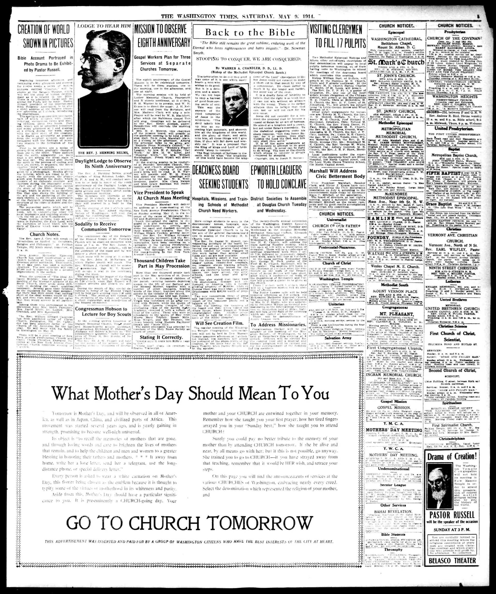 1914 photo drama newspaper watchtower documents | PDF