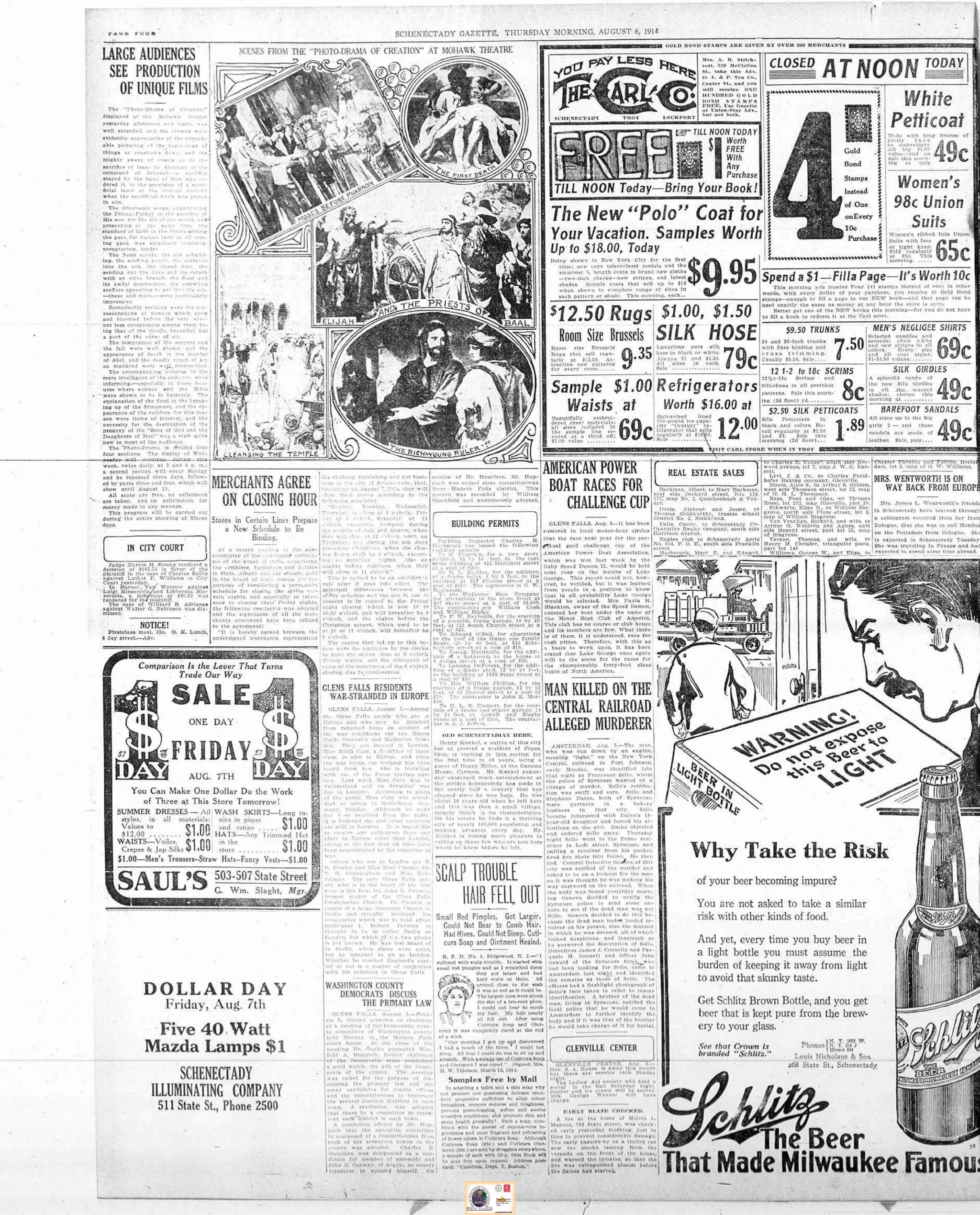1914 photo drama newspaper watchtower documents | PDF