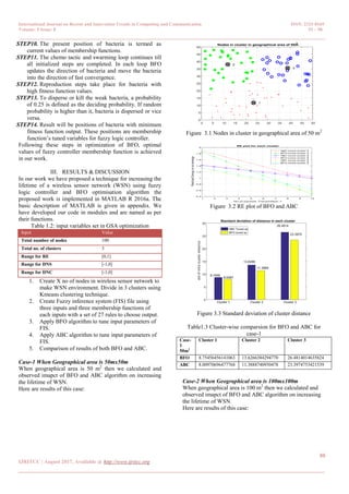 Energy Consumption Minimization in WSN using BFO | PDF