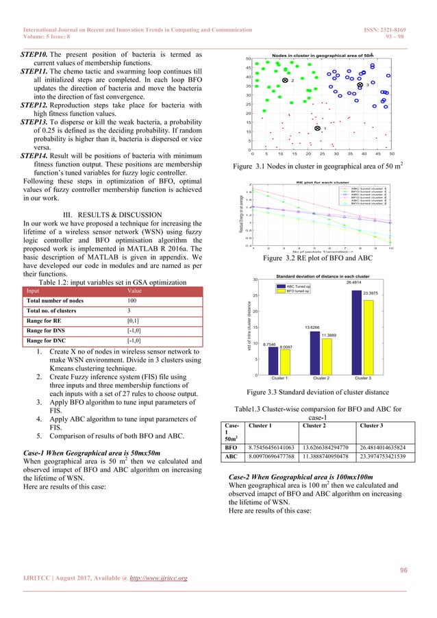 Energy Consumption Minimization in WSN using BFO | PDF
