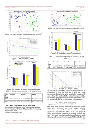 Energy Consumption Minimization in WSN using BFO | PDF