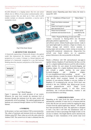 IoT Based Water Level Monitoring System with an Android Application | PDF