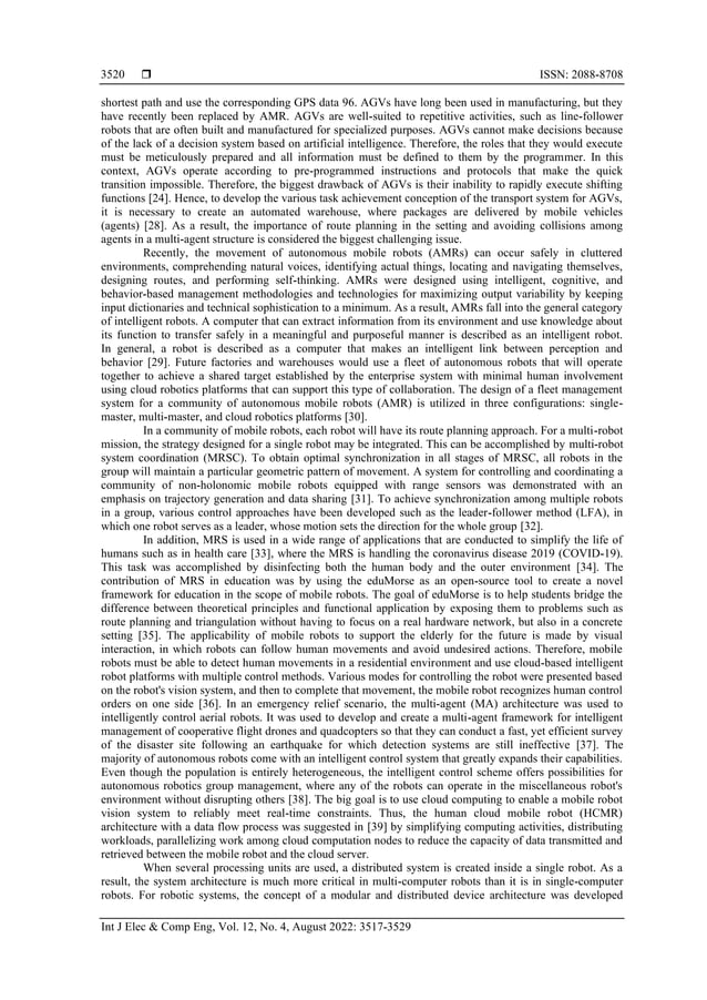 A review of multi-agent mobile robot systems applications | PDF