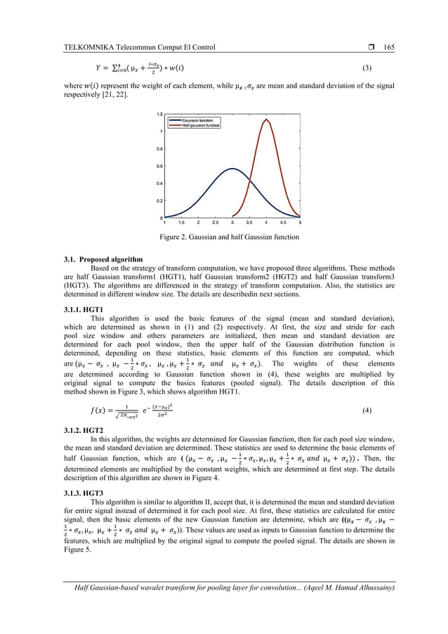 Half Gaussian-based wavelet transform for pooling layer for convolution neural network | PDF