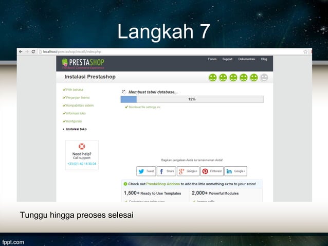 cara install prestashop di localhost | PPT