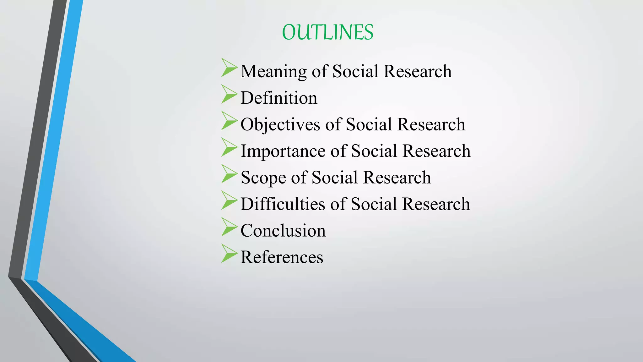 Social research and It's importance | PPT