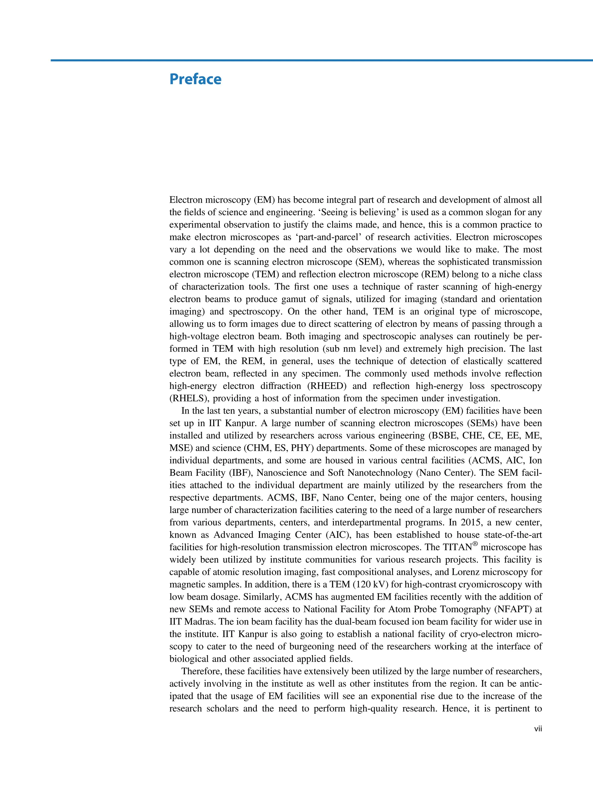 Electron Microscopy In Science And Engineering Krishanu Biswas | PDF