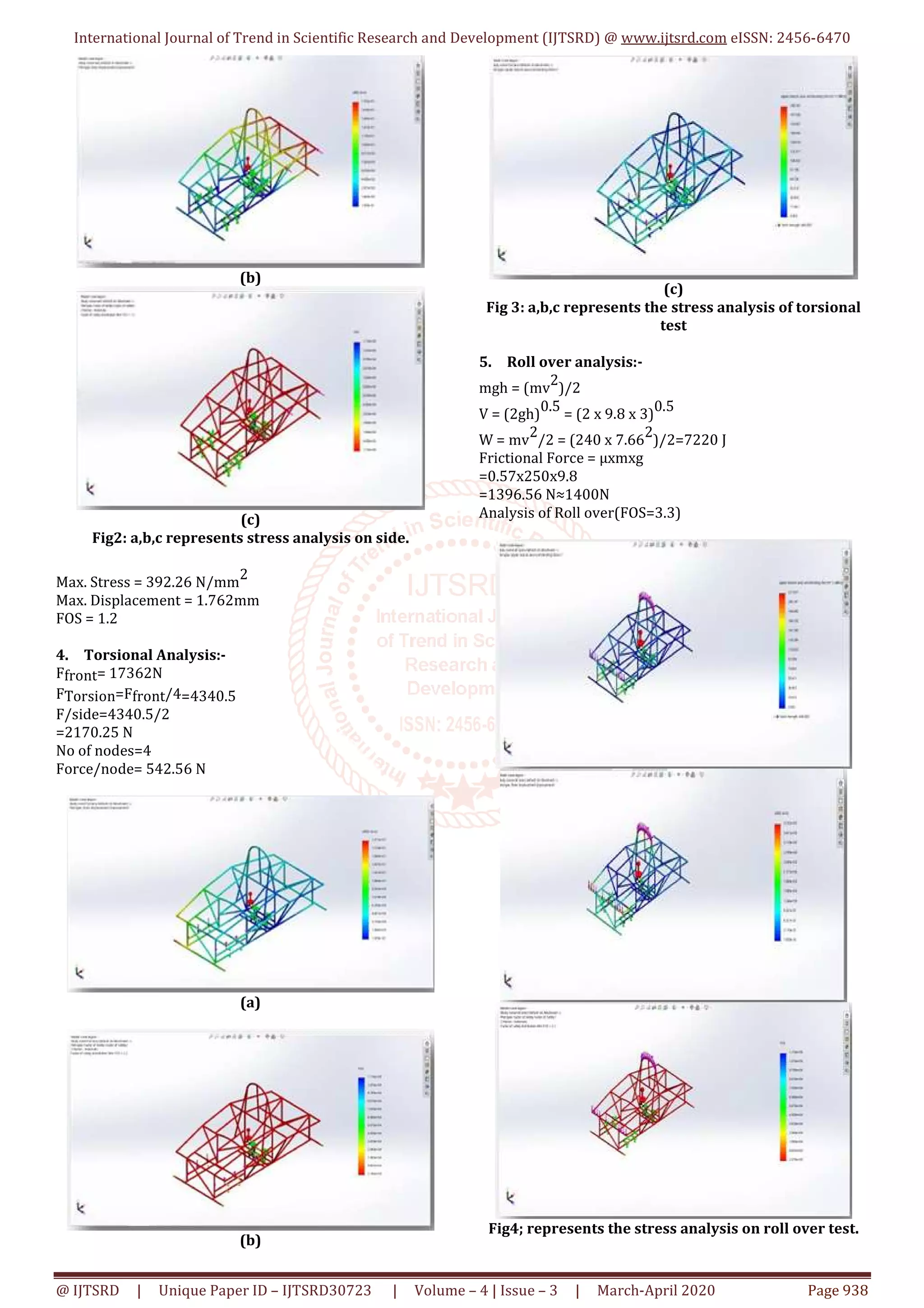 Design of Solar Car Chassis | PDF