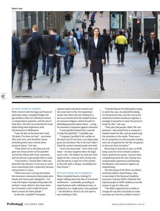 151012 Jane Campbell interview Professional Planner | PDF
