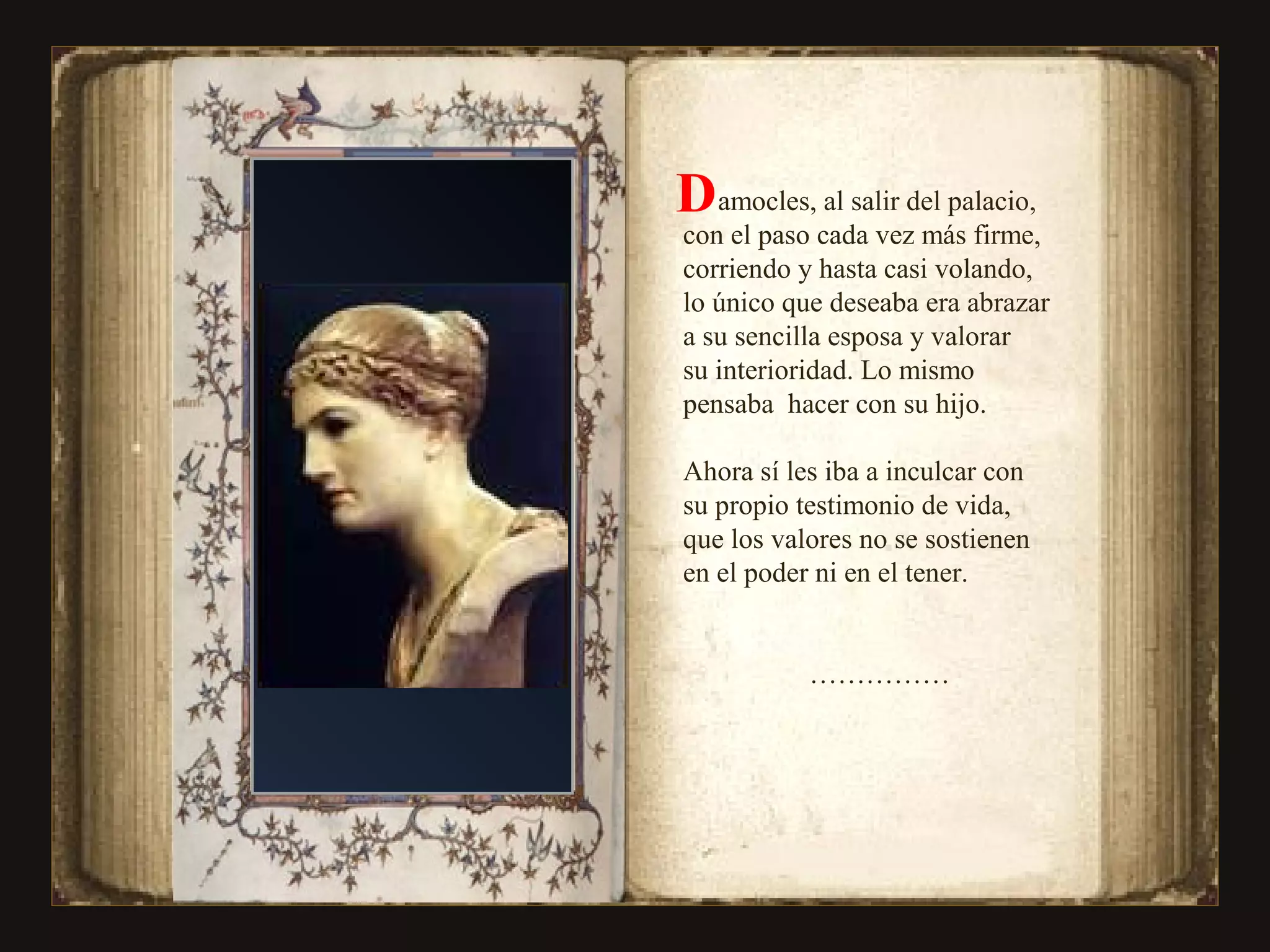 La Espada de Damocles (por: anamariarisopatron / carlitosrangel) | PPT