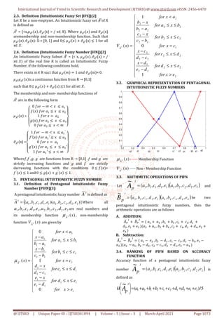 On Intuitionistic Fuzzy Transportation Problem Using Pentagonal Intuitionistic Fuzzy Numbers ...