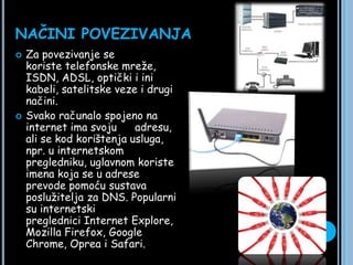 191 prednosti i nedostatci interneta anamarija | PPTX