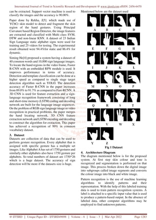 Sign Language Detector Using Cloud | PDF
