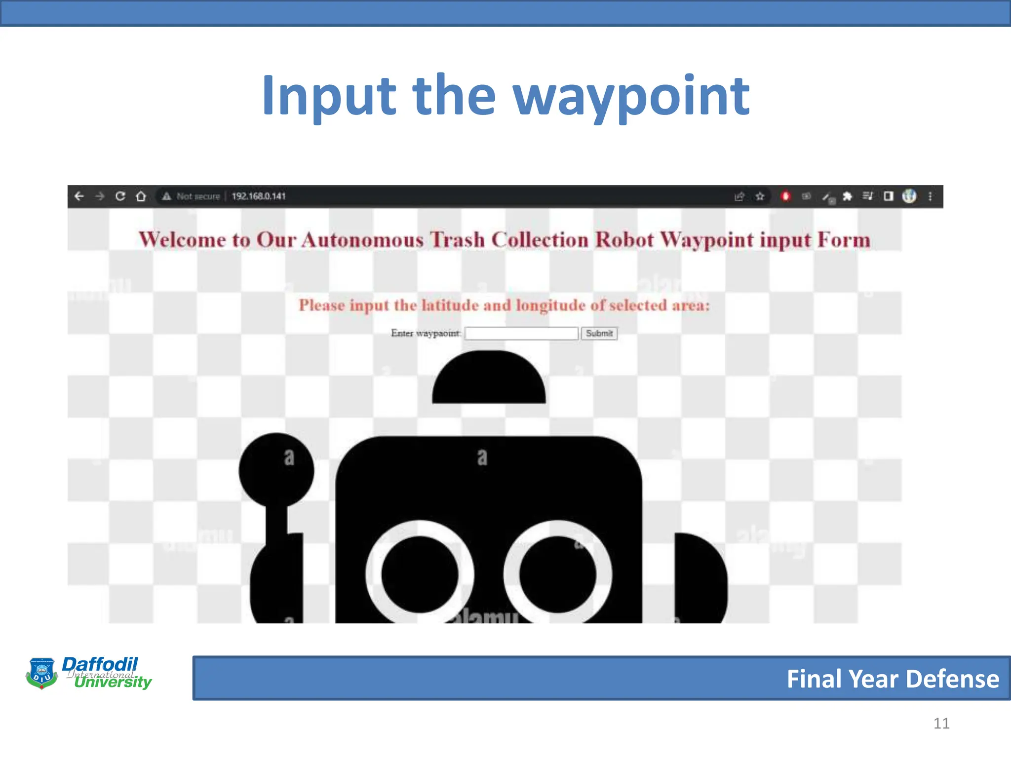 Autonomous Trash Collector Robot With The Help Of Computer Vision And Gps Navigation System Ppt