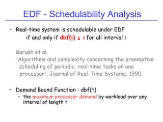 Real-Time Scheduling | PPT | Computing | Technology & Computing
