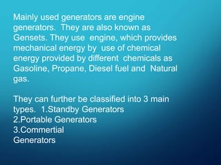 generators | PPTX