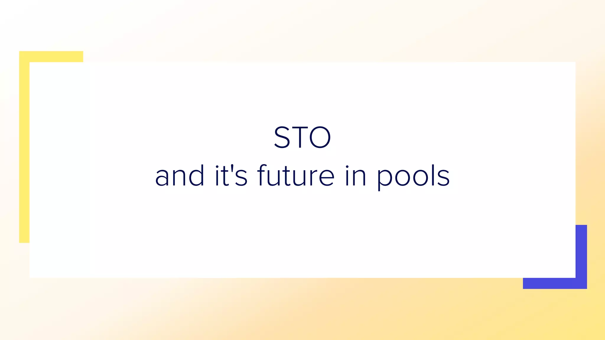 ICO/STO fundraising via investment pools. Features. Advantages ...