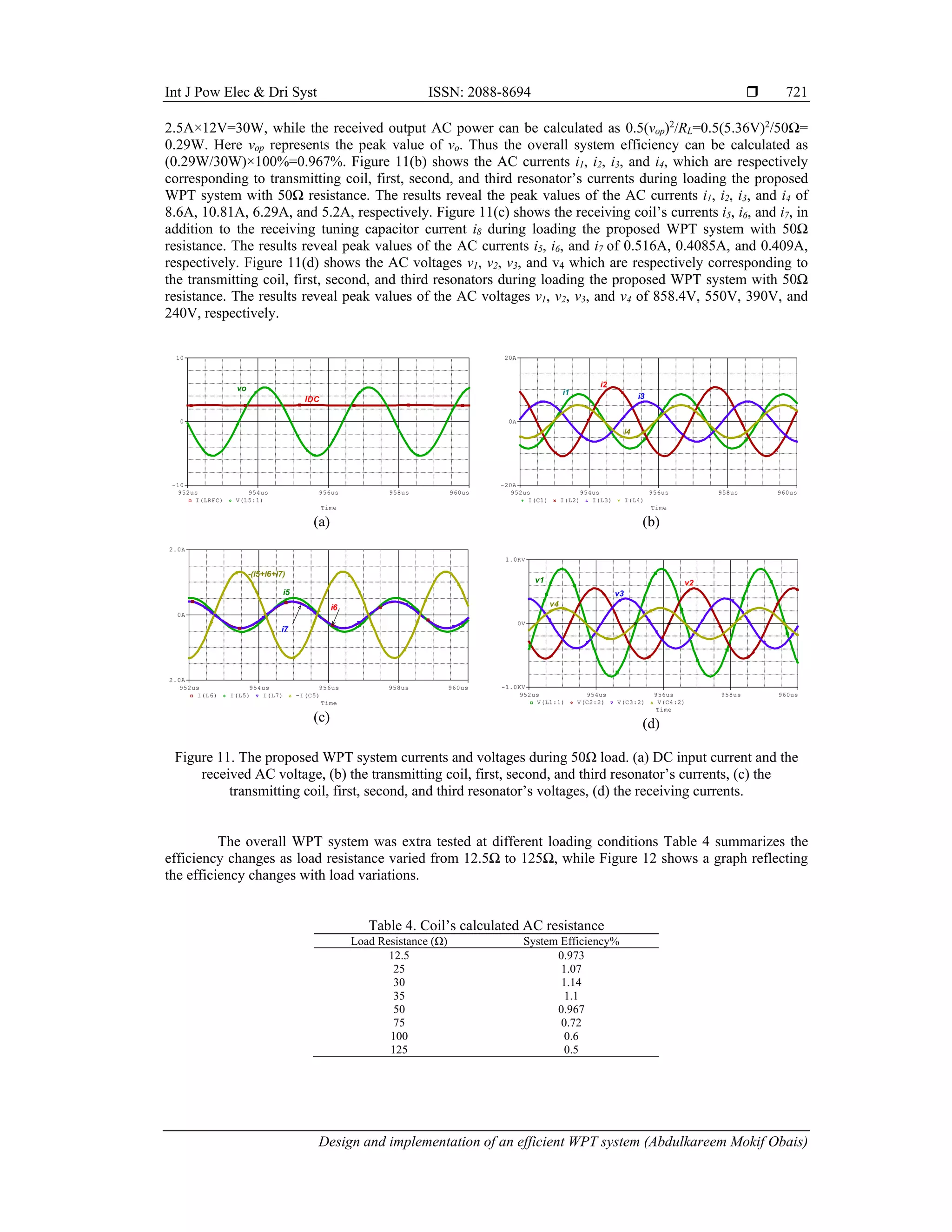 Design and implementation of an efficient WPT system | PDF