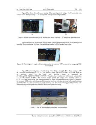 Design and implementation of an efficient WPT system | PDF