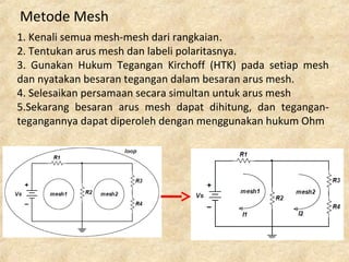 RL - Metode Node dan Mesh | PPT