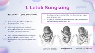 kelainan letak janin | PPTX