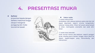 kelainan letak janin | PPTX