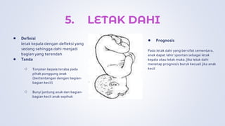 kelainan letak janin | PPTX